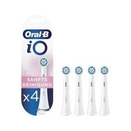 Braun Oral-B iO Sanfte Reinigung 4er, Aufsteckbürste weiß Packungsinhalt: 4 Stück Kompatibel zu: Oral-B iO Bürstenkopf: Rund