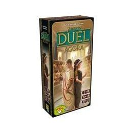 Asmodee 7 Wonders Duel - Agora, Brettspiel Erweiterung