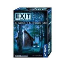 Kosmos EXIT - Die Rückkehr in die verlassene Hütte, Partyspiel Spieleranzahl: 1 - 4 Spieler Spieldauer: 1 Stunde und 30 Minuten Altersangabe: ab 12 Jahren Serie: EXIT - Das Spiel