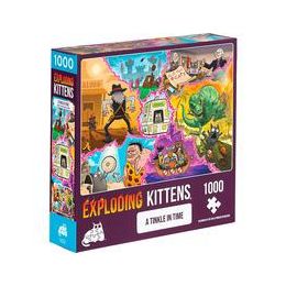 Asmodee Puzzle Exploding Kittens - A Tinkle in Time 1000 Teile Teile: 1000 Altersangabe: ab 14 Jahren