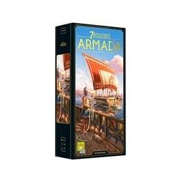 Asmodee 7 Wonders - Armada (neues Design), Brettspiel Erweiterung Spieleranzahl: 3 - 7 Spieler Spieldauer: 40 Minuten Altersangabe: ab 10 Jahren Serie: 7 Wonders