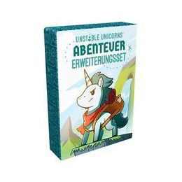 Asmodee Unstable Unicorns - Abenteuer Erweiterungsset, Kartenspiel Erweiterung