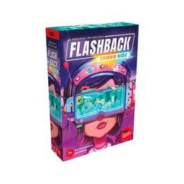 Asmodee Flashback: Zombie Kidz, Kartenspiel Spieleranzahl: 1 - 4 Spieler Spieldauer: 30 Minuten Altersangabe: ab 7 Jahren Serie: Flashback
