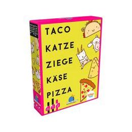 Asmodee Taco Katze Ziege Käse Pizza, Kartenspiel Spieleranzahl: 2 - 8 Spieler Spieldauer: 10 Minuten Altersangabe: ab 8 Jahren