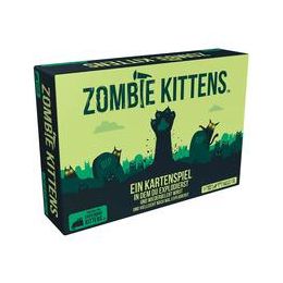 Asmodee Zombie Kittens, Kartenspiel Spieleranzahl: 2 - 5 Spieler Spieldauer: 15 Minuten Altersangabe: ab 7 Jahren Serie: Exploding Kittens