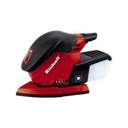 Einhell Multischleifer TE-OS 1320, Deltaschleifer rot/schwarz, 130 Watt Leistung/Spannung: 130 Watt Aufnahme-System: Klett Verwendungszweck: Zum Schleifen kleinerer, schwer zugänglicher Flächen Betriebsart: Netzanschluss