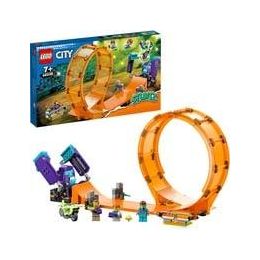 Lego 60338 City Stuntz Schimpansen-Stuntlooping, Konstruktionsspielzeug Action-Spielzeug mit Rampe, Stunt-Motorrad und 3 Minifiguren Serie: City Teile: 226 -teilig Altersangabe: ab 7 Jahren Material: Kunststoff