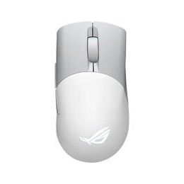 ASUS ROG Keris Wireless Aimpoint, Gaming-Maus wei&szlig;