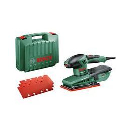 Bosch Schwingschleifer PSS 250 AE grün/schwarz, 250 Watt, Koffer Leistung/Spannung: 250 Watt Schwingkreis: 2 mm Verwendungszweck: Zum Schleifen von Holz, Kunststoff, Metall, Spachtelmasse, lackierten Oberflächen