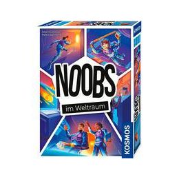 Kosmos Noobs - Im Weltraum, Kartenspiel Spieleranzahl: 2 - 5 Spieler Spieldauer: 15 Minuten Altersangabe: ab 10 Jahren Serie: Noobs
