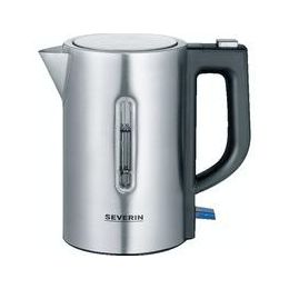 Severin Mini Reise-Wasserkocher WK 3647 edelstahl, 0,5 Liter Leistung: 1.100 Watt Fassungsvermögen: 0,5 Liter Sicherheit: Überhitzungs-Schutz, Abschalt-Automatik, Rutschsicherung