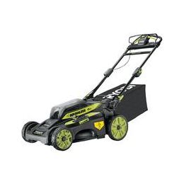 Ryobi MAX POWER Akku-Rasenmäher RY36LMX51A-160, 36Volt grün/schwarz, Li-Ionen-Akku 6 Ah, Radantrieb Leistung: Akku 36 Volt, 6 Ah (216 Wh) Schnittbreite: 51 cm Schnitthöhe: 7-stufig