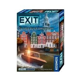 Kosmos EXIT - Das Spiel: Die Jagd durch Amsterdam, Partyspiel Spieleranzahl: 1 - 4 Spieler Spieldauer: 1 Stunde und 30 Minuten Altersangabe: ab 12 Jahren Serie: EXIT - Das Spiel