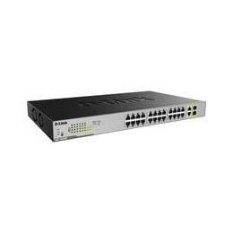 DLink DGS-1026MP, Switch Gerätetyp: Switch LAN: 10/100/1000 MBit/s Anschlüsse: 24x RJ-45 (LAN) gesamt