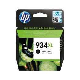 HP Tinte schwarz Nr. 934XL (C2P23AE) Typ: Tintenpatrone Druckfarbe: Schwarz Volumen: 25 ml Geeignet für: Hewlett-Packard
