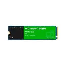 Western Digital Green SN350 1 TB, SSD PCIe 3.0 x4, NVMe, M.2 2280 Kapazität: 1 TB Datentransferrate: Lesen: 3.200 MB/s, Schreiben: 2.500 MB/s IOPS: Lesen: 300.000, Schreiben: 400.000