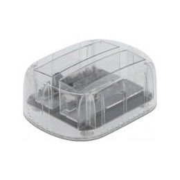 Delock USB Type-C Dockingstation f&uuml;r 2 x SATA HDD / SSD transparent