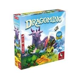Pegasus Dragomino, Brettspiel Kinderspiel des Jahres 2021 Spieleranzahl: 2 - 4 Spieler Spieldauer: 20 Minuten Altersangabe: ab 5 Jahren Serie: Kingdomino