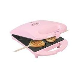 Bestron Herzwaffeleisen DSW271P rosa, 780 Watt Leistung: 780 Watt Ausstattung: Bereitschaftsanzeige, automatische Temperaturregelung Kapazität: 4 Waffeln pro Durchgang Waffel-Art: Herzform