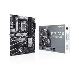 ASUS PRIME B760-PLUS, Mainboard schwarz/silber