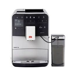 Melitta Barista TS Smart F850-101, Vollautomat silber Kapazität: 1,8 Liter Verbrauch: 1.450 Watt (Betrieb) Fassungsvermögen: 270 g Bohnenbehälter: 2