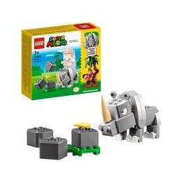 Lego 71420 Super Mario Rambi das Rhino - Erweiterungssset, Konstruktionsspielzeug