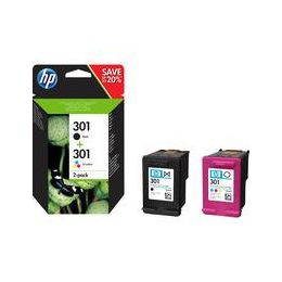 HP Tinte Combopack Nr. 301 (N9J72AE) schwarz