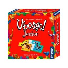Kosmos Ubongo Junior, Brettspiel Spieleranzahl: 2 - 4 Spieler Spieldauer: 20 Minuten Altersangabe: ab 5 Jahren Serie: Ubongo