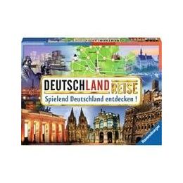 Ravensburger Deutschlandreise, Brettspiel Spieleranzahl: 2 - 6 Spieler Spieldauer: 45 Minuten Altersangabe: ab 8 Jahren