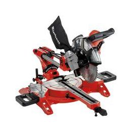 Einhell Zug-Kapp-und Gehrungssäge TC-SM 2534/1 Dual rot/schwarz, 2.100 Watt Leistung/Spannung: 2.100 Watt Sägeblatt Ø: 250 mm Sägeblattbohrung: 30 mm Schnittleistung: 340 mm Länge, 75 mm Tiefe