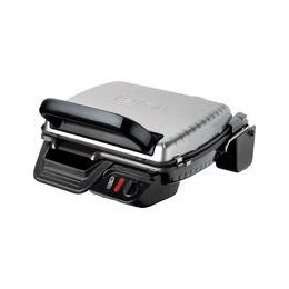 Tefal Kontaktgrill GC 3050 silber/schwarz, 2.000 Watt Grillrost Material: Antihaft-Beschichtung Leistung: 2.000 Watt Grillfläche: 1.197 cm² Heizart: Elektro