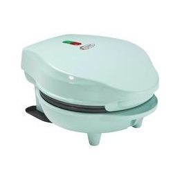 Bestron Mini-Waffelautomat AMW500M, Waffeleisen mint, 550 Watt Leistung: 550 Watt Ausstattung: Bereitschaftsanzeige, automatische Temperaturregelung Kapazität: 1 Waffel pro Durchgang Waffel-Art: Brüsseler Art