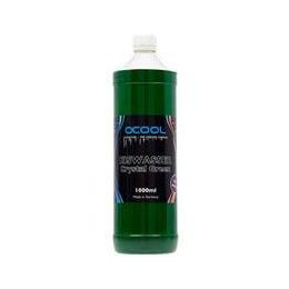 Alphacool Eiswasser Crystal Green UV-aktiv Fertiggemisch 1000ml , K&uuml;hlmittel gr&uuml;n