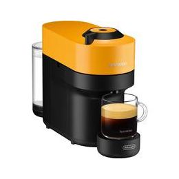 De'Longhi Nespresso Vertuo Pop Mango Yellow ENV90.Y, Kapselmaschine gelb Kapazität: 0,56 Liter Verbrauch: 1.500 Watt (Betrieb) System: Nespresso Vertuo Abmessungen: 135 x 250 x 426 mm