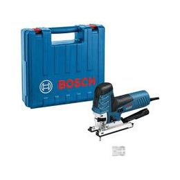 Bosch Stichsäge GST 150 CE Professional blau/schwarz, 780 Watt, Koffer, Absaugset Leistung/Spannung: 780 Watt Hubhöhe: 26 mm Verwendungszweck: Zum Sägen von Ausschnitten und geschwungenen Formen