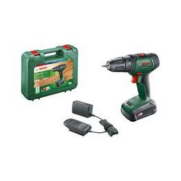 Bosch Akku-Bohrschrauber UniversalDrill 18V gr&uuml;n/schwarz, Li-Ionen Akku 1,5Ah, Koffer, POWER FOR ALL ALLIANCE