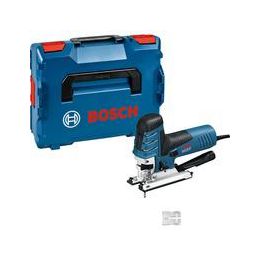 Bosch Stichsäge GST 150 CE Professional blau/schwarz, 780 Watt, L-BOXX Leistung/Spannung: 780 Watt Hubhöhe: 26 mm Verwendungszweck: Zum Sägen von Ausschnitten und geschwungenen Formen