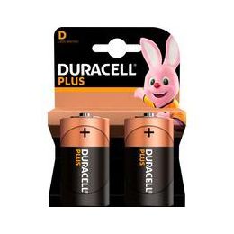 Duracell Plus D, Batterie 2 St&uuml;ck, D