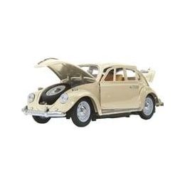 Jamara RC-Cars VW Käfer RC weiß, 1:18, Die Cast Metall Chassis Akkulaufzeit: 15 Minuten Altersangabe: ab 8 Jahren Verbindungsart: MHz-Verbindung