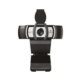 Logitech C930e, Webcam schwarz/silber Max. Auflösung: Video: 1920x1080 Pixel Max. Bildrate: 30 fps Mikrofon: vorhanden Anschluss: 1x USB
