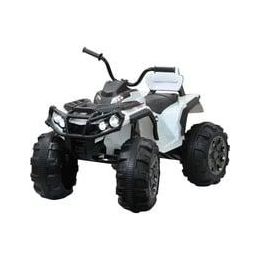 Jamara Ride-on Protector Quad, Kinderfahrzeug wei&szlig;, 12 V