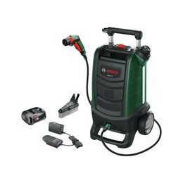 Bosch Akku-Druckreiniger Fontus (Gen2), 18Volt gr&uuml;n/schwarz, Li-Ionen Akku 2,5Ah, POWER FOR ALL ALLIANCE