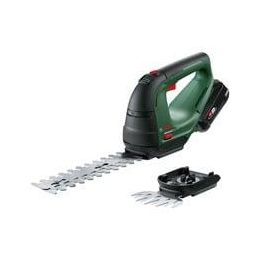 Bosch Akku-Strauch und Grasschere Advancedshear 18-10 gr&uuml;n/schwarz, Li-Ionen Akku 2,0Ah, POWER FOR ALL ALLIANCE