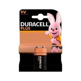 Duracell Plus, Batterie 1 St&uuml;ck, E-Block (9-Volt-Block)