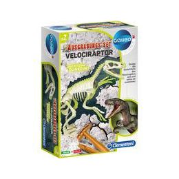 Clementoni Ausgrabungs-Set Velociraptor, Experimentierkasten Schulfach: Biologie Altersangabe: ab 8 Jahren Serie: Galileo Science