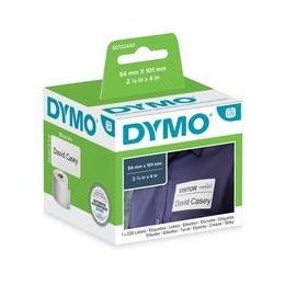Dymo LabelWriter ORIGINAL Versandetiketten 54x101mm, 1 Rolle mit 220 Etiketten permanent klebend, S0722430