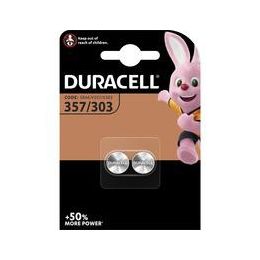 Duracell Electronics, Batterie 2 St&uuml;ck, 357/303