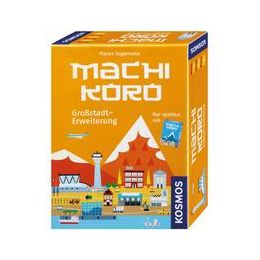 Kosmos Machi Koro Großstadt Erweiterung, Brettspiel Spieleranzahl: 2 - 4 Spieler Spieldauer: 40 Minuten Altersangabe: ab 8 Jahren