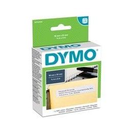 Dymo LabelWriter ORIGINAL Vielzwecketiketten 19x51mm, 1 Rolle mit 500 Etiketten wei&szlig;, wieder abl&ouml;sbar, S0722550