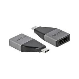 Delock USB 3.2 Gen 1 Adapter, USB-C Stecker > DisplayPort Buchse grau/schwarz, 4K 60Hz